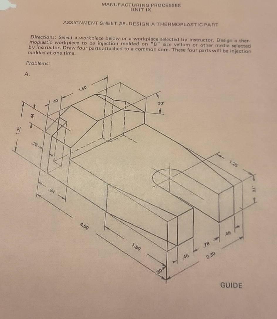 MANUFACTURING PROCESSESUNIT IXASSIGNMENT SHEET | Chegg.com