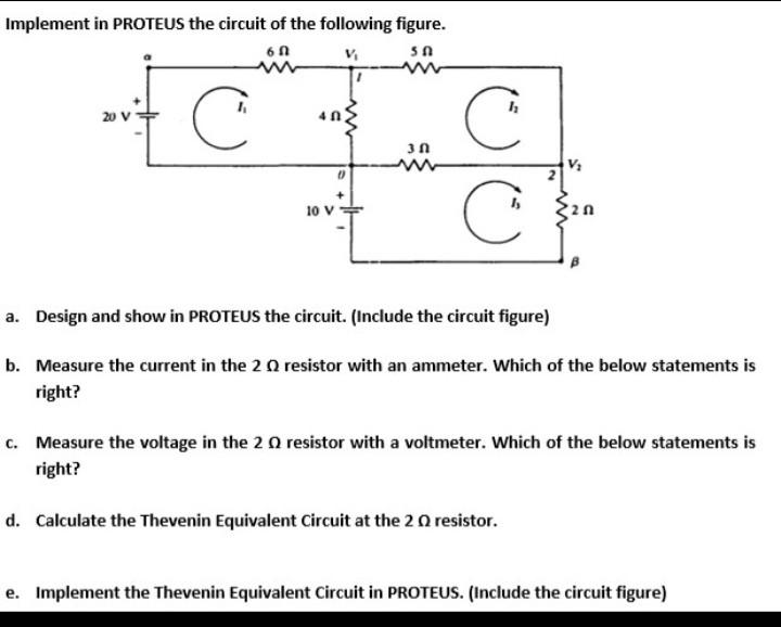 Solved Implement in PROTEUS the circuit of the following | Chegg.com