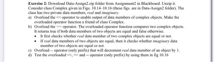 Solved Exercise 2: Download Data-Assign2.zip folder from | Chegg.com