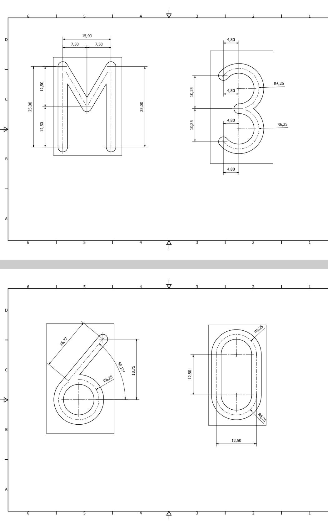 Solved You are to generate a .NC file for the attached | Chegg.com