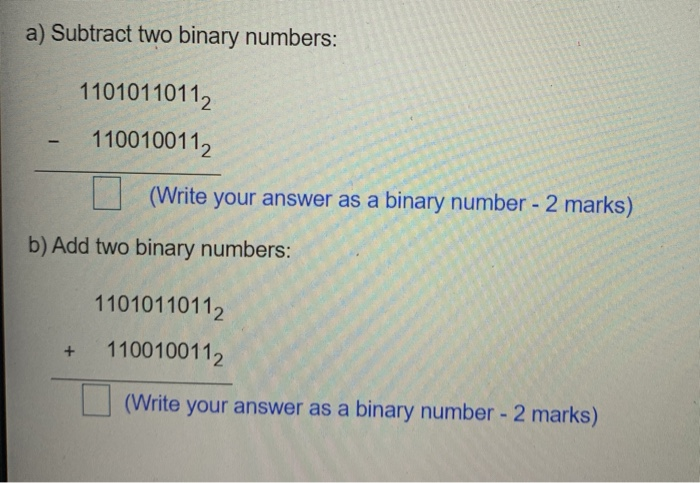 Solved a) Subtract two hexadecimal numbers: D20D 16 232A16 | Chegg.com