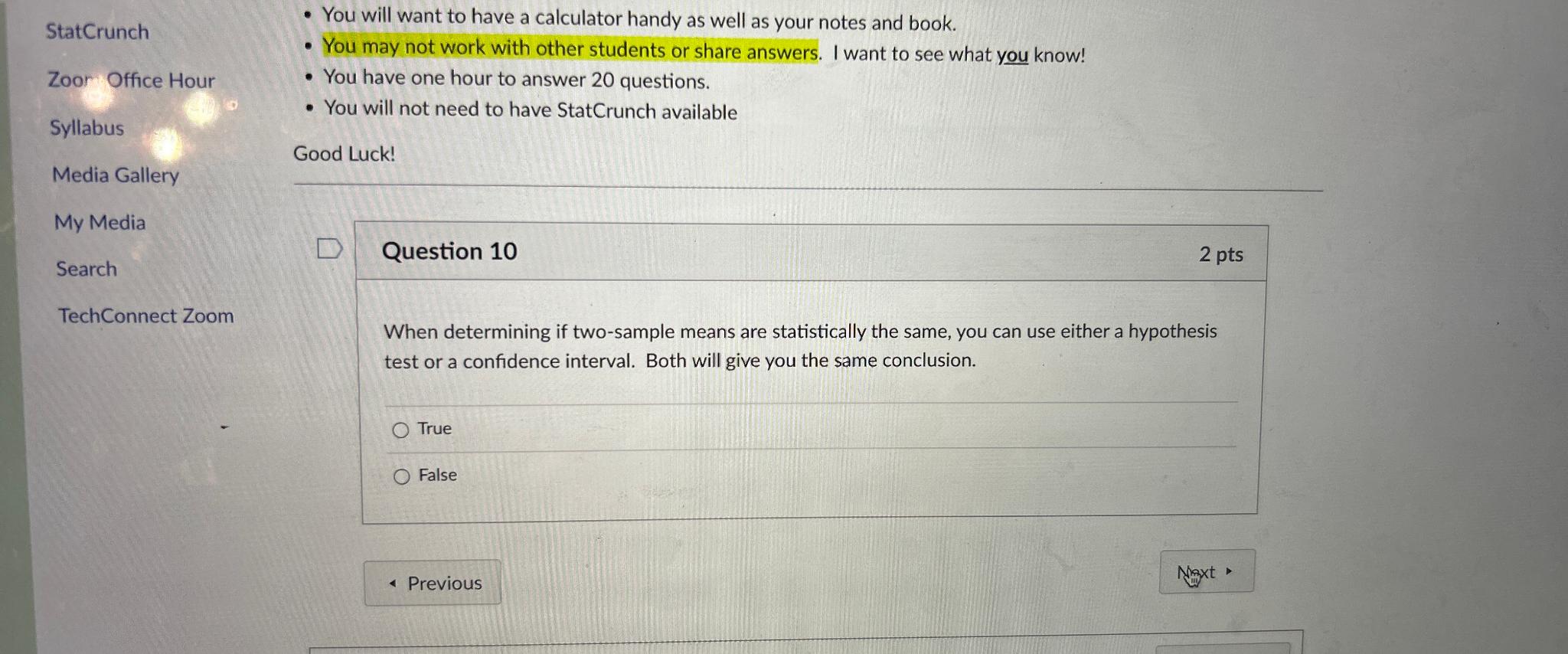 Solved StatCrunch\\nZoor Office Hour\\nSyllabus\\nMedia | Chegg.com