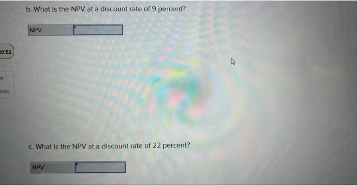 Solved P9-11 Calculating NPV [LO1] For the following set of | Chegg.com