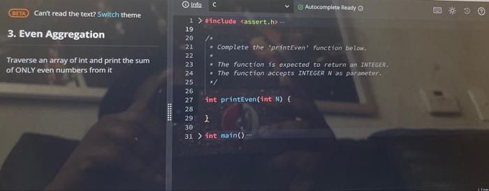 Solved BETA Can't read the text? Switch theme 3. Even | Chegg.com