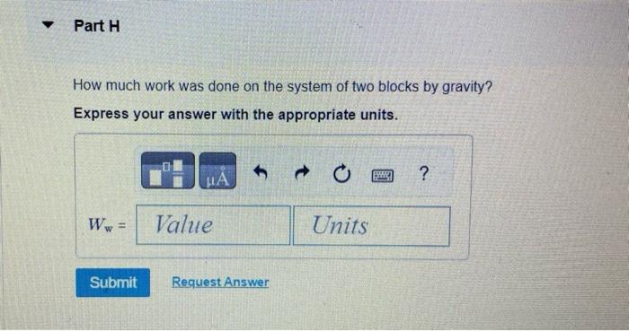 Solved FigureConsider the system of two blocks shown in | Chegg.com
