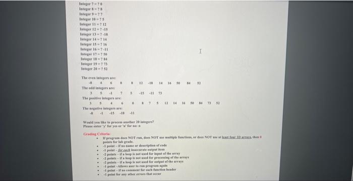 Solved c++must have comments describing each functionno | Chegg.com