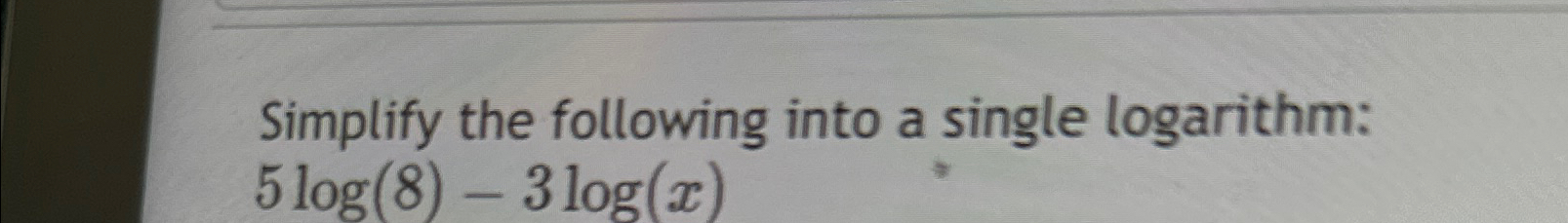 Solved Simplify the following into a single | Chegg.com