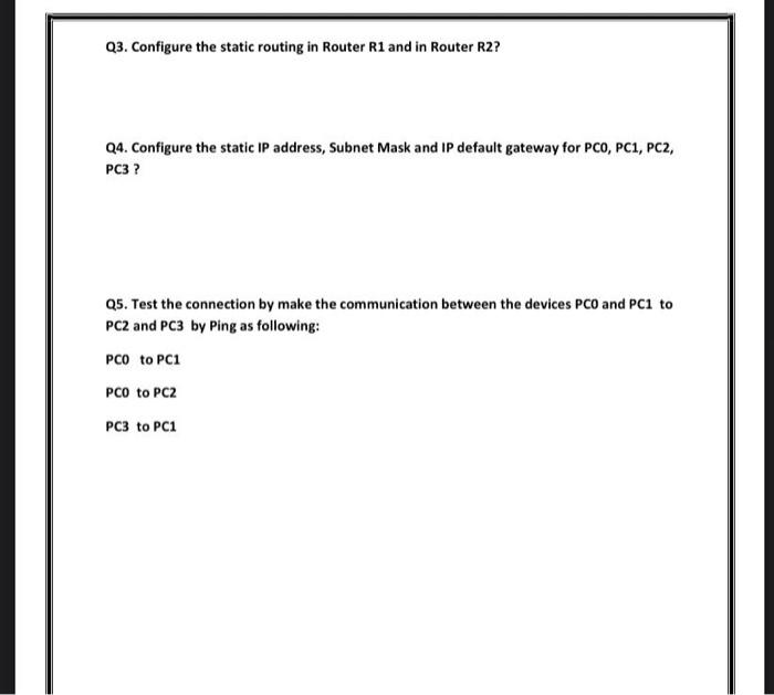 Lab assignments Exam practical Question Q1. Draw the | Chegg.com