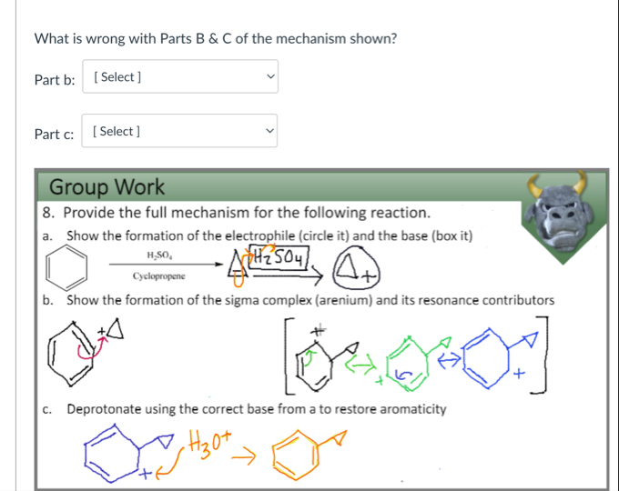 Solved What is wronf with parts B and C?Options for part B | Chegg.com