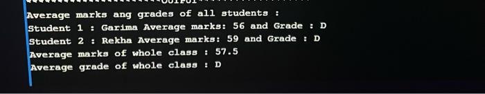 Solved write a complete program that assessment process. | Chegg.com
