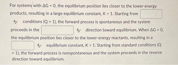 Solved Negative ΔH (release of energy) and positive ΔS | Chegg.com