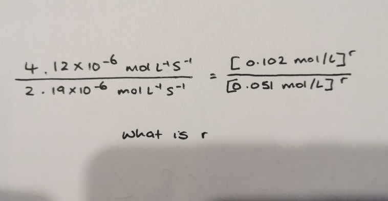 Solved 4.12x10-6 Molts" . 19x106 Mollust [ 0.102 mol/c] | Chegg.com