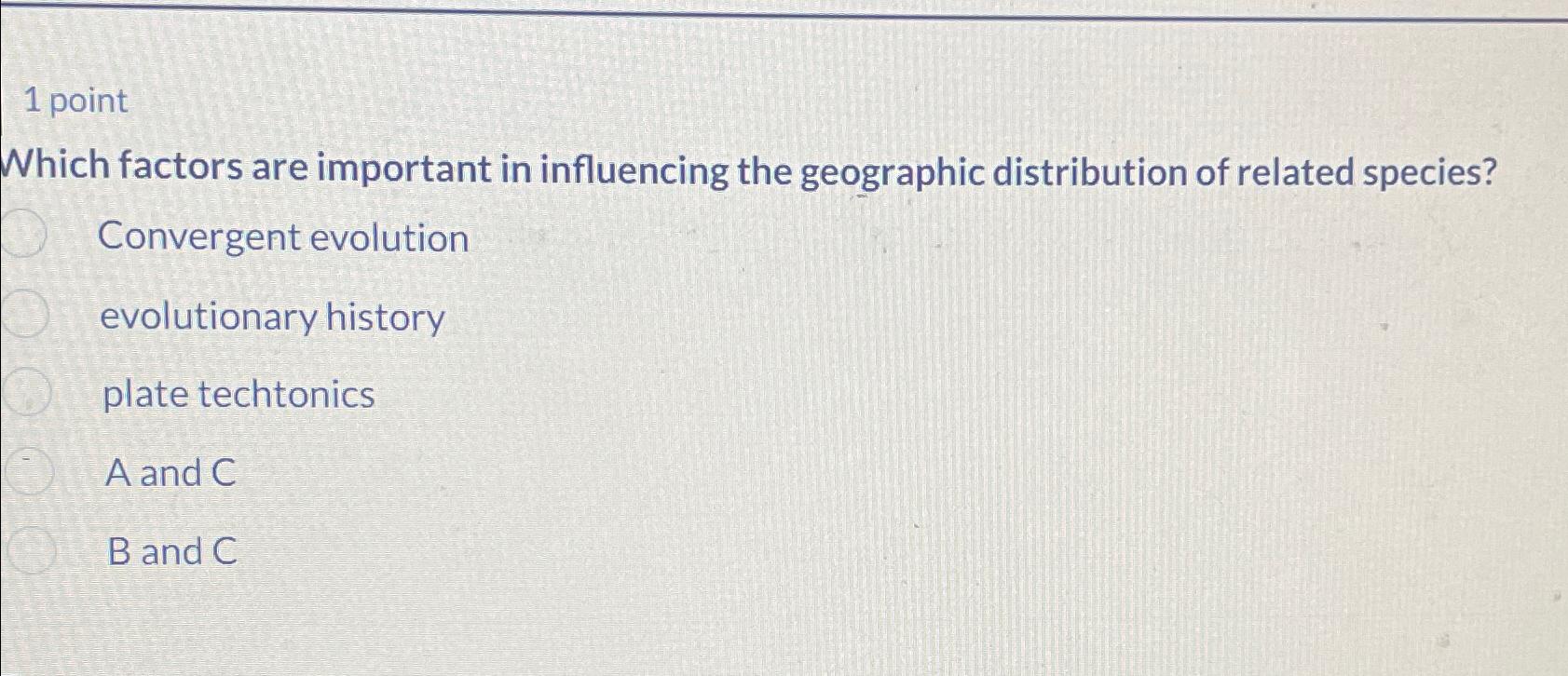 Solved 1 ﻿pointWhich factors are important in influencing | Chegg.com