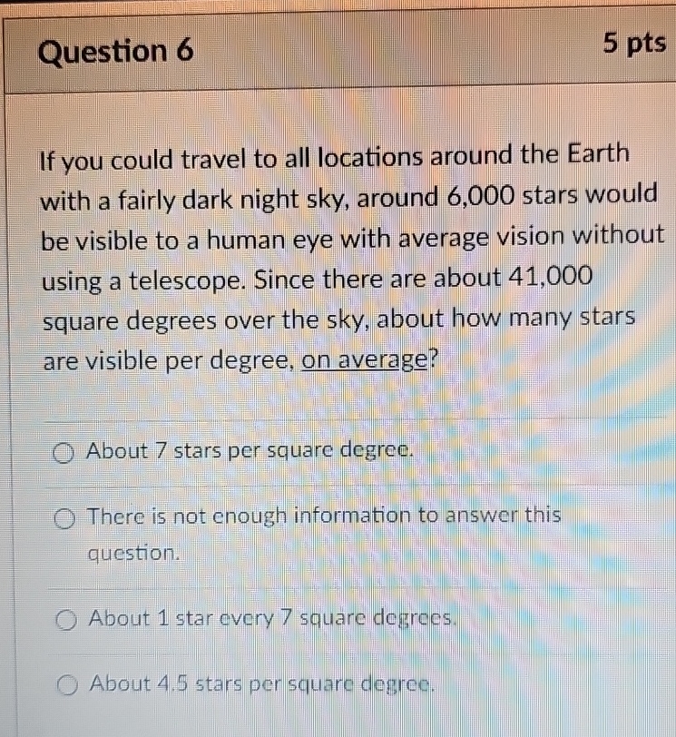 Solved Question 65 ﻿ptsIf you could travel to all locations | Chegg.com