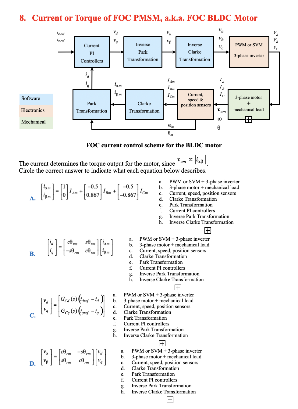 Which type of DC motor uses two power | Chegg.com