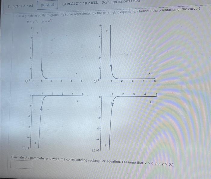 Solved Use a graphing utility to graph the curve represented | Chegg.com