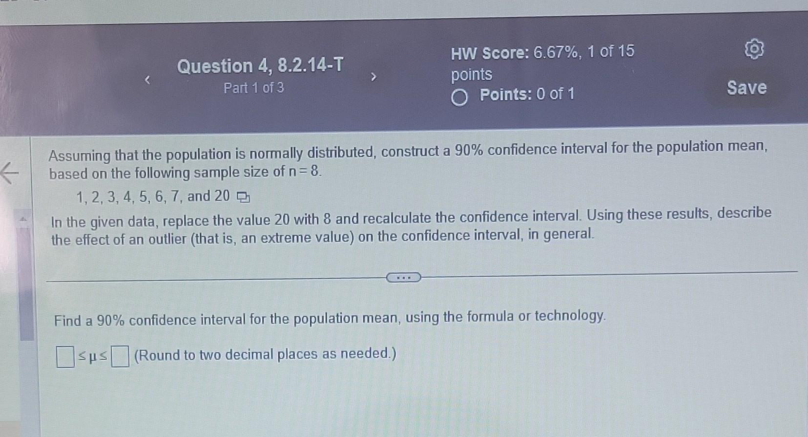 Solved Assuming that the population is normally distributed, | Chegg.com