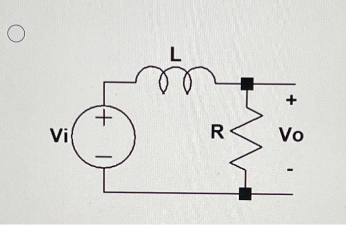 Solved A first-order RL LPF is required to have a | Chegg.com