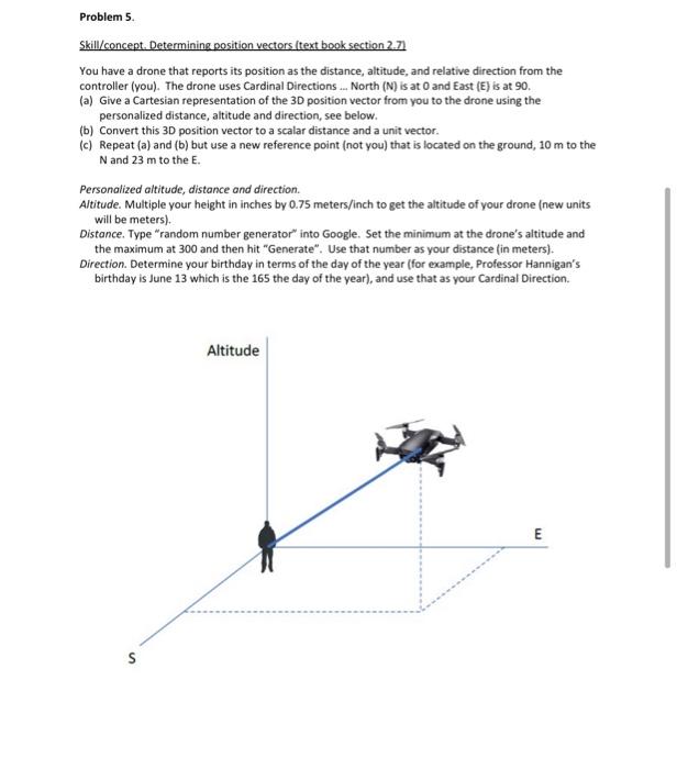 Solved Problem 5. Skill/concept. Determining position | Chegg.com