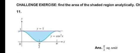 Solved CHALLENGE EXERCISE: find the area of the shaded | Chegg.com