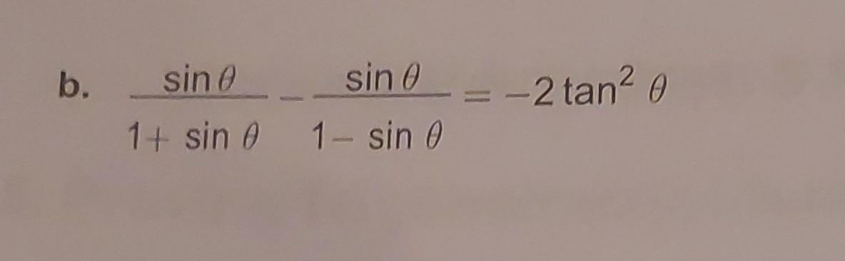 Solved 2. Prove each identity. Show your steps and/or | Chegg.com
