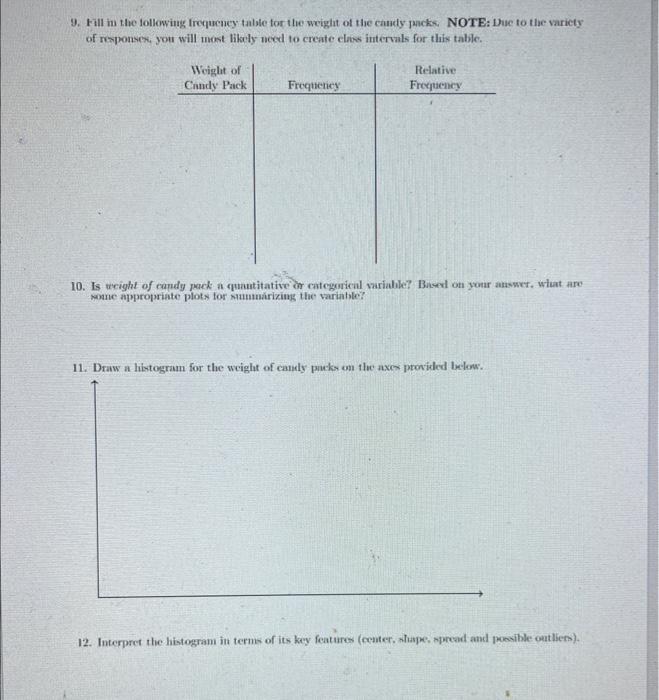 Solved 1.3 Activity 3: Graphing Data typers of veriables | Chegg.com