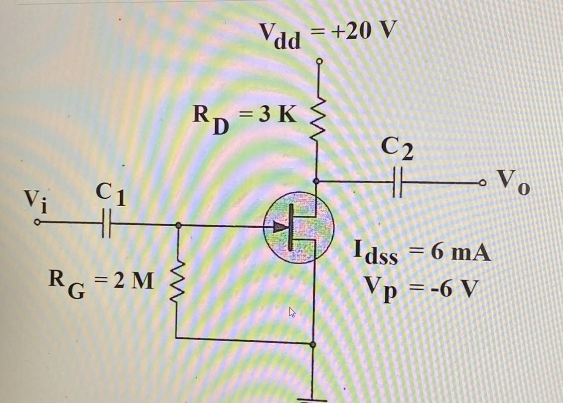 Solved AC voltage gain? | Chegg.com