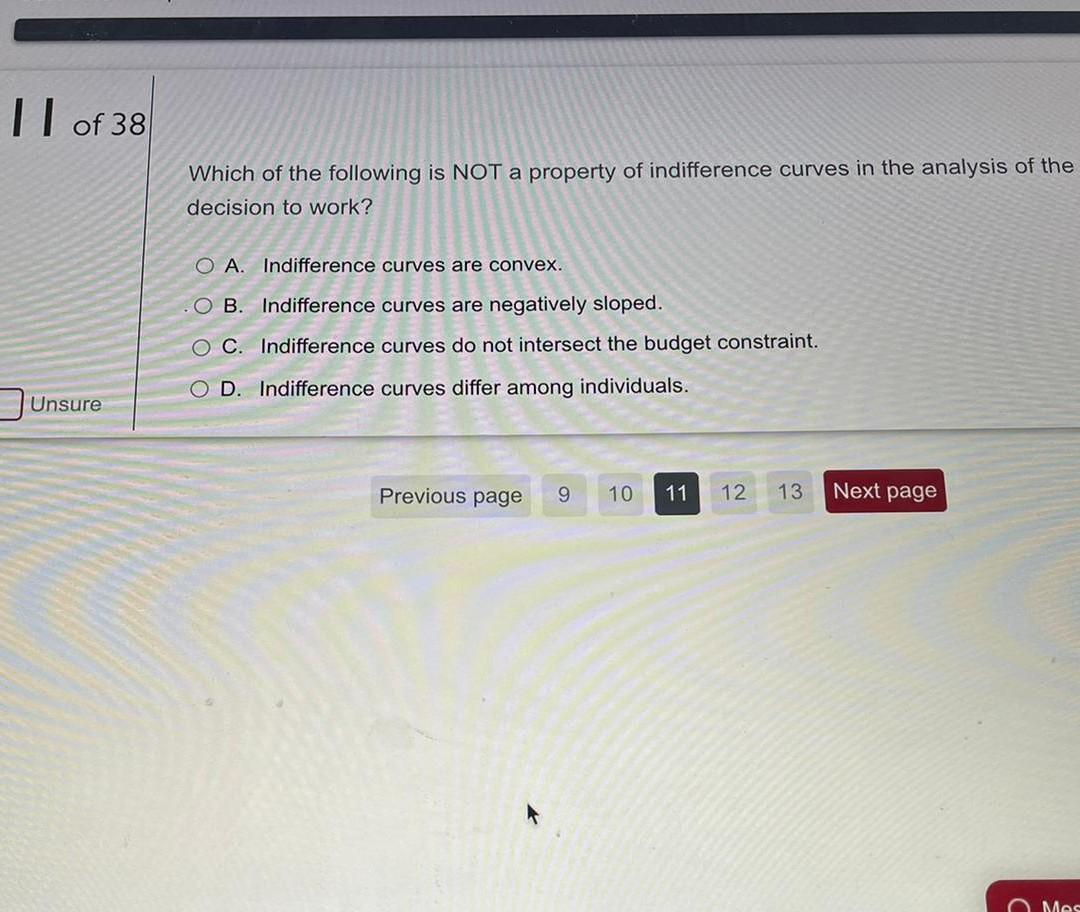Solved Il of 38 Which of the following is NOT a property of | Chegg.com
