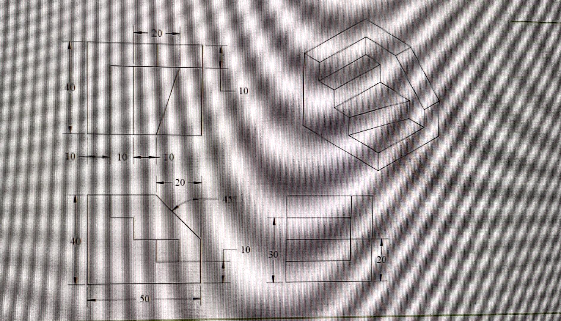 Solved how to draw this using solid work | Chegg.com