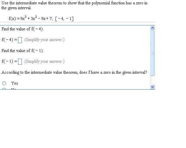 Solved Use the intermediate value theorem to show that the | Chegg.com