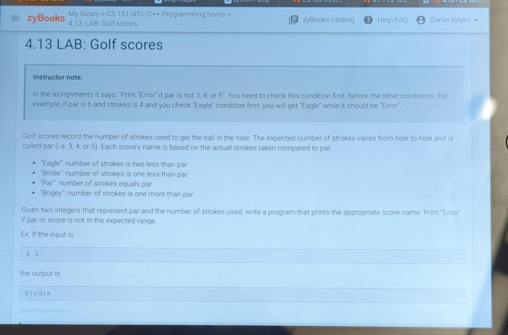 Solved Instructor note: In the assignments it says: "Print | Chegg.com