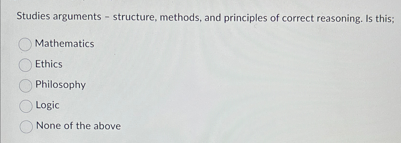 Studies arguments - ﻿structure, methods, and | Chegg.com