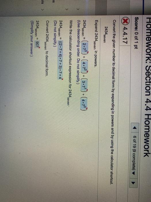 Solved Homework Section 4 4 Homework Score 0 Of 1 Pt 6 Of