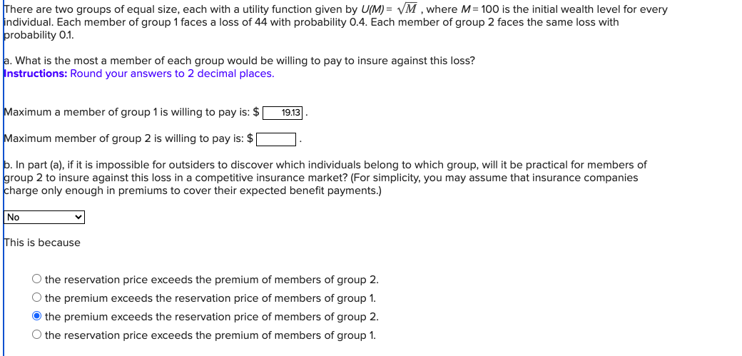 Solved Problem 06-19 (algo) ﻿There are two groups of equal | Chegg.com
