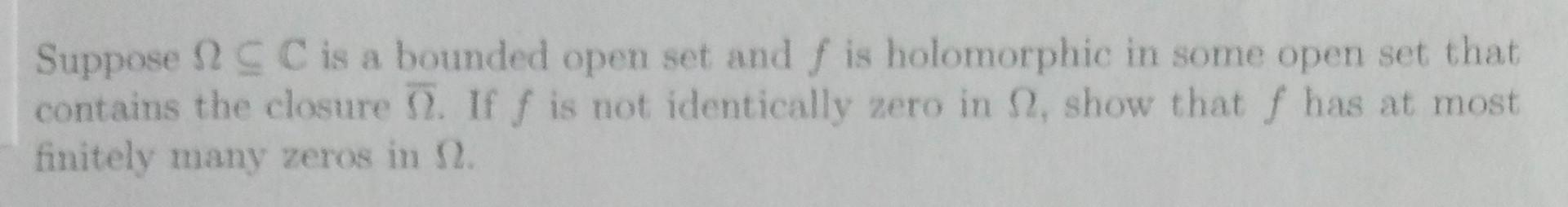 Solved Suppose 12 C C is a bounded open set and f is | Chegg.com