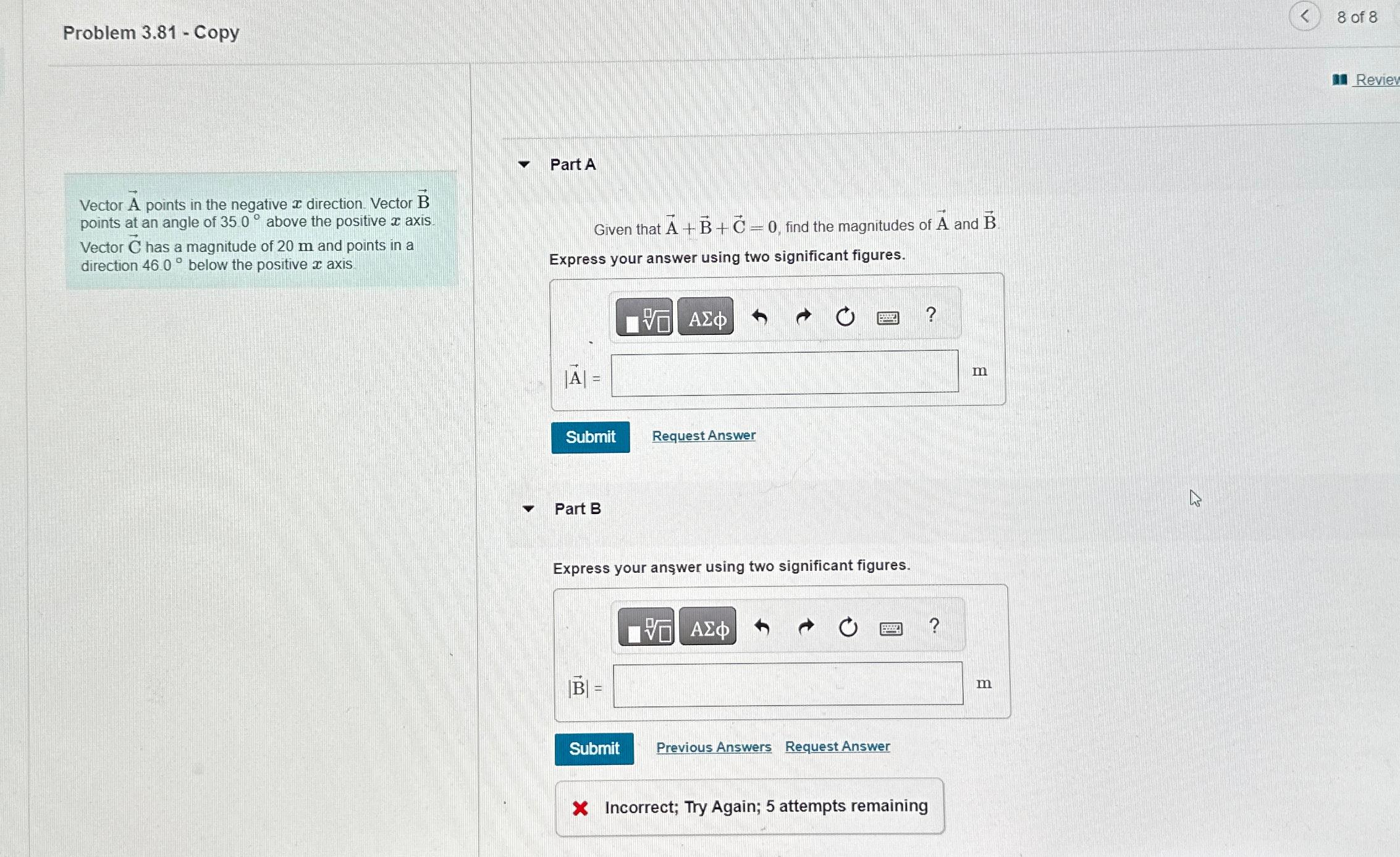 Solved Please answer part A and B | Chegg.com