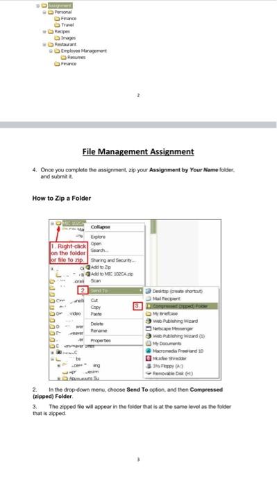 Solved How can i make a zip document using these | Chegg.com