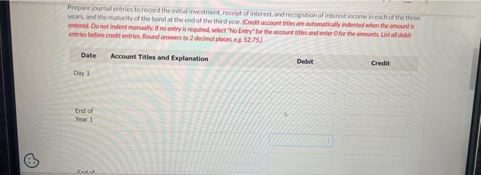 Solved Prepare journal entries to record the initial | Chegg.com