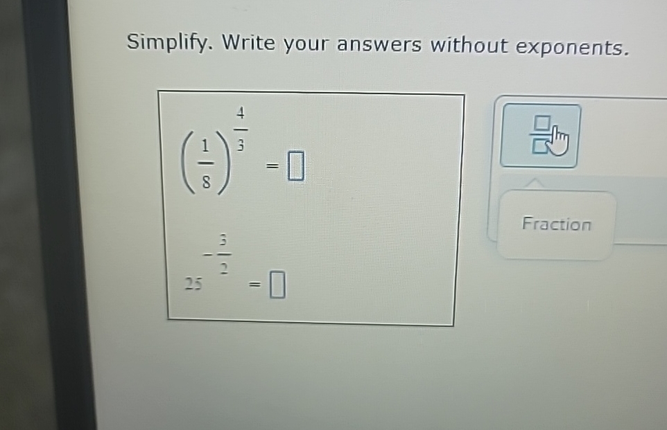 Solved Simplify. Write your answers without | Chegg.com