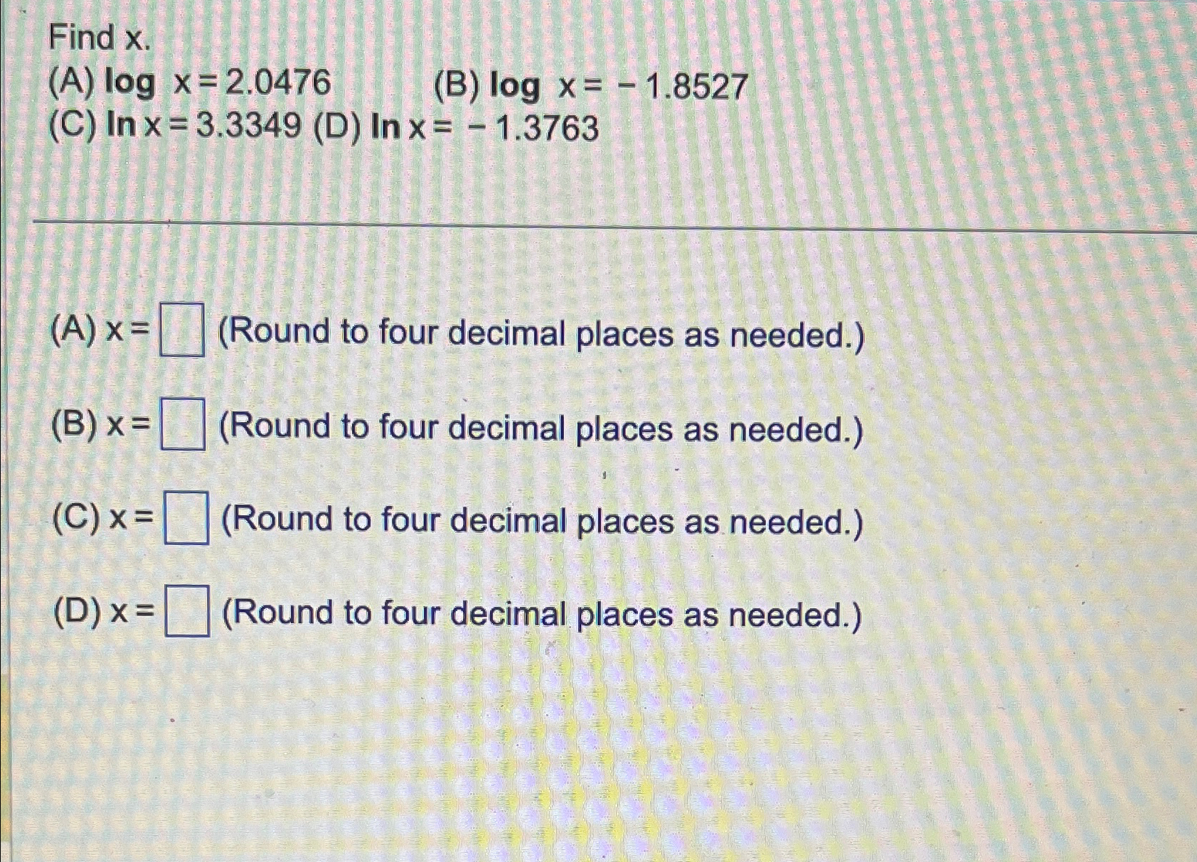 Solved Find | Chegg.com