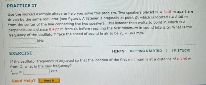PRACTICE IT Use the worked example above to help you | Chegg.com