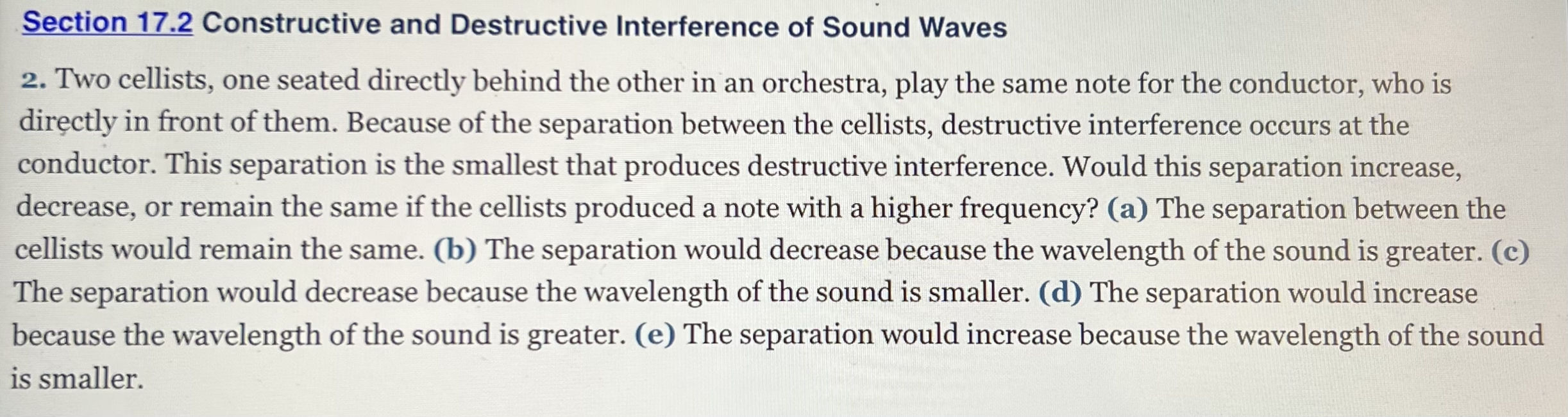 Solved Section 17.2 ﻿Constructive and Destructive | Chegg.com