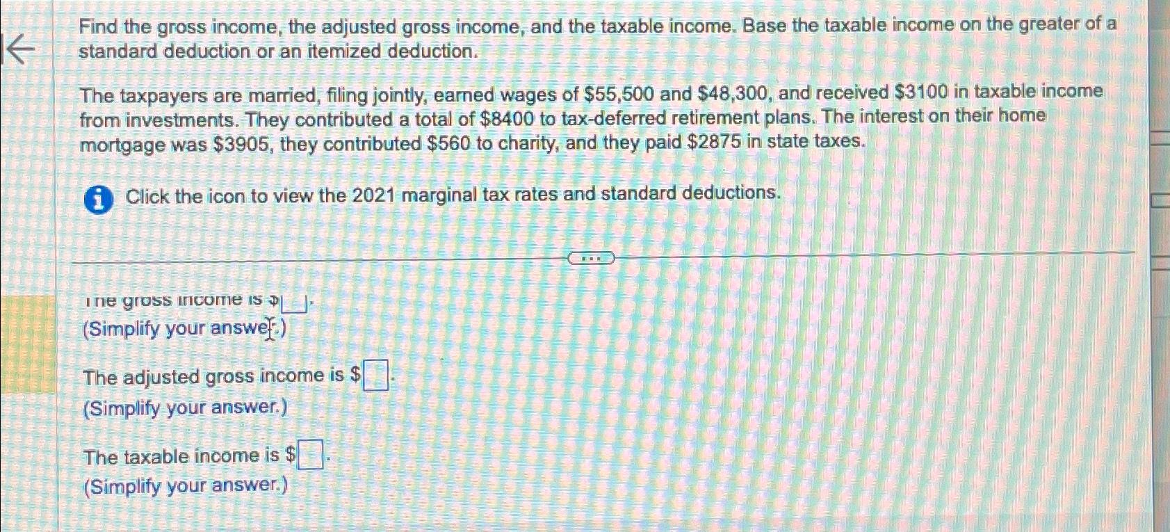 Here Is The Distribution Of The Adjusted Gross Income – UAJET