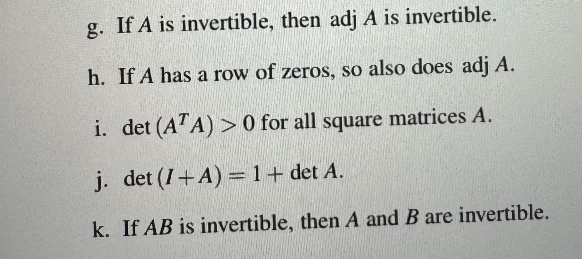 Solved Exercise 3.2.20 ﻿In each case either prove the | Chegg.com