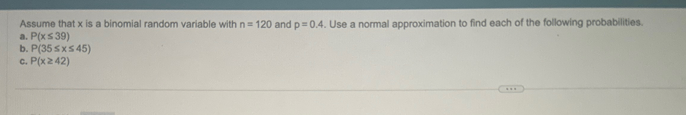 Solved Assume that x ﻿is a binomial random variable with | Chegg.com