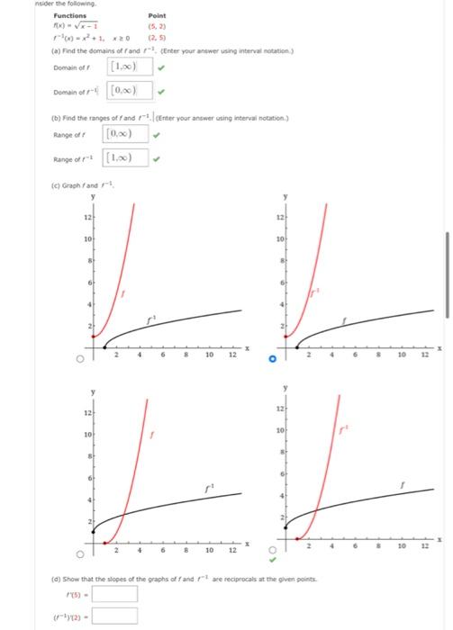 sider the function f(x)=log6x (a) What is the domain | Chegg.com