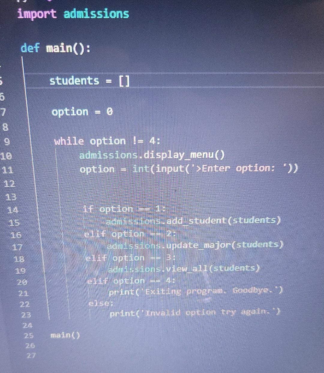 Solved I Am Creating This Program In Python And I Need Some 9065