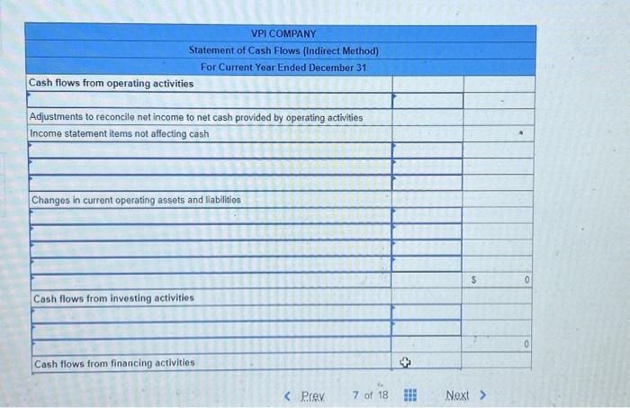 Solved QS 12-18 (Static) Indirect: Preparing statement of | Chegg.com Solved QS 12-18 (Static) Indirect: Preparing statement of | Chegg.com