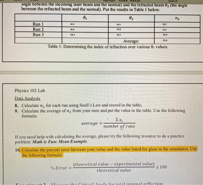 Solved Highlight Rotate Markup Search angle between the | Chegg.com