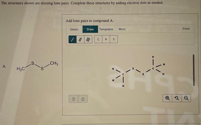 Solved The structures shown are missing lone pairs. Complete | Chegg.com